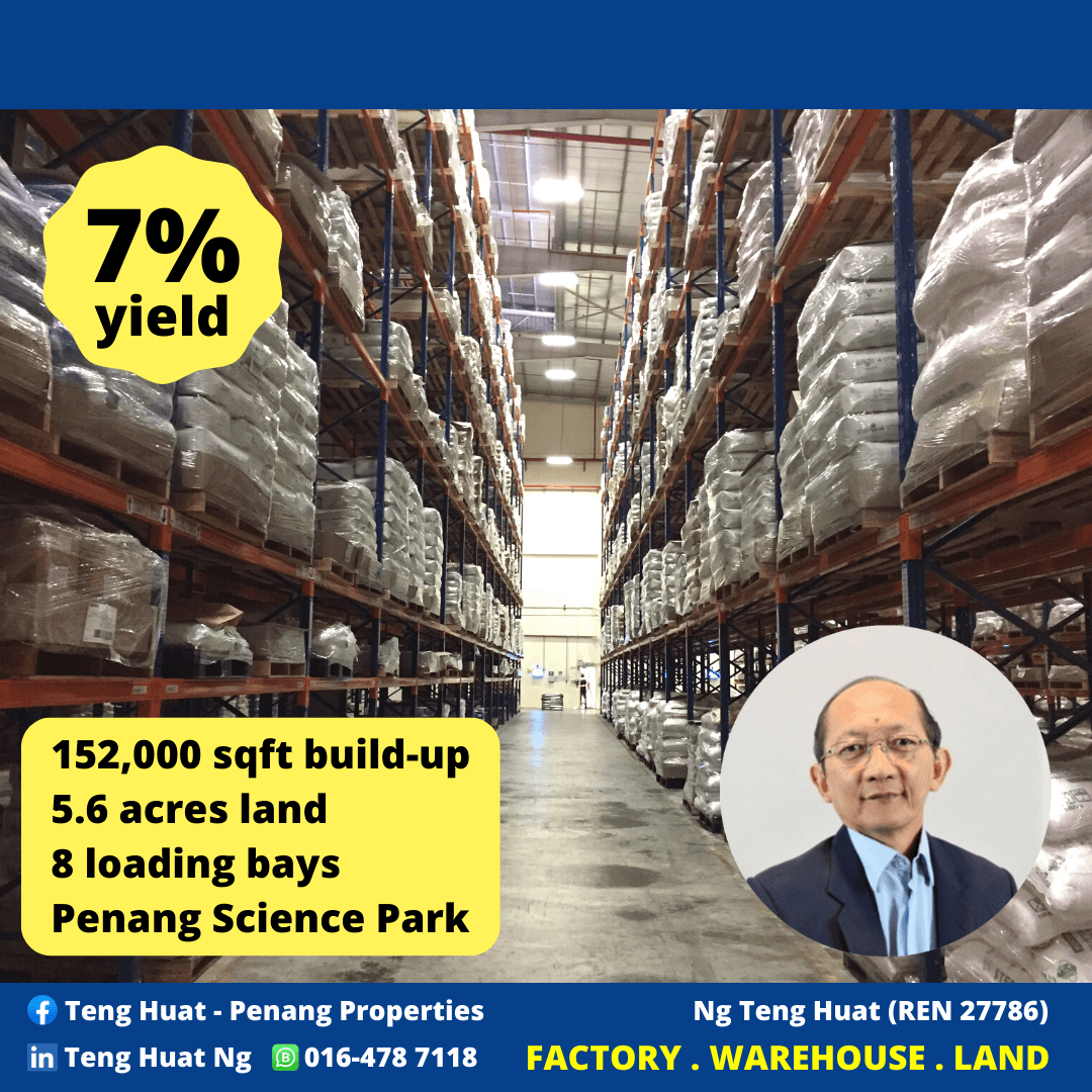 Penang Science Park - Factory, Warehouse and Land